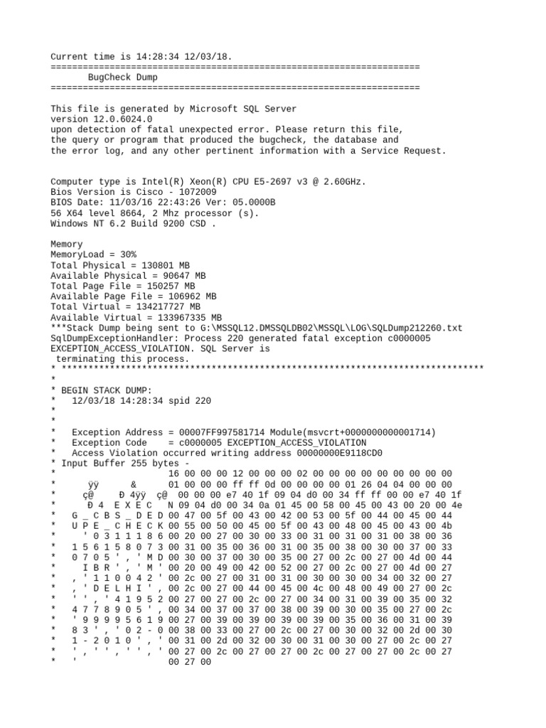 SQLDump 212260 | Download Free PDF | Microsoft Sql Server | Computer Science