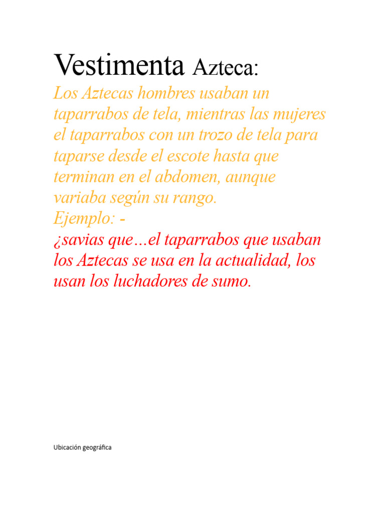 Aztecas | PDF | azteca