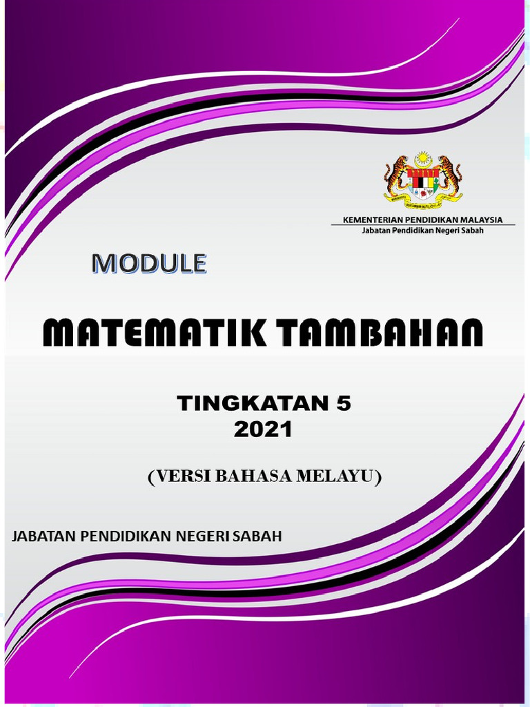 Nota Padat Matematik Tambahan tingkatan 5 | PDF
