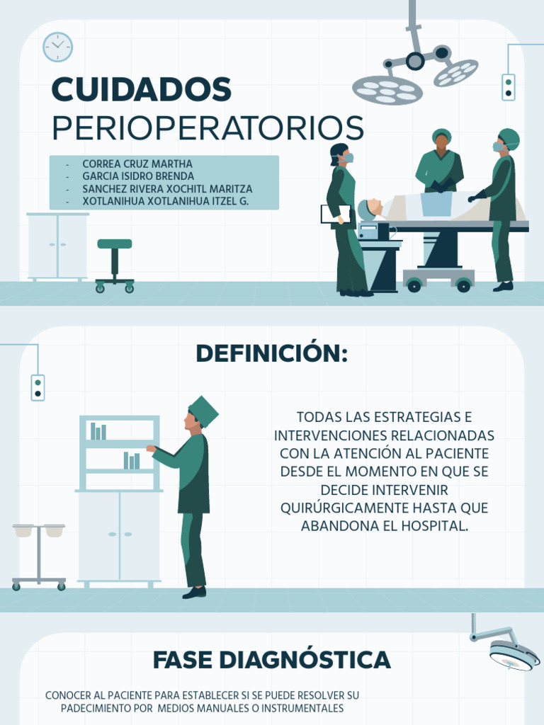 Cuidados Perioperatorios: Guía Completa | PDF | Anestesia ...