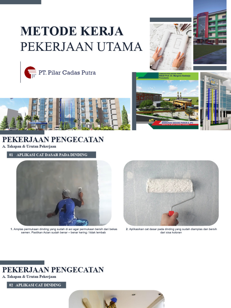 Metode Kerja Pengecatan | PDF