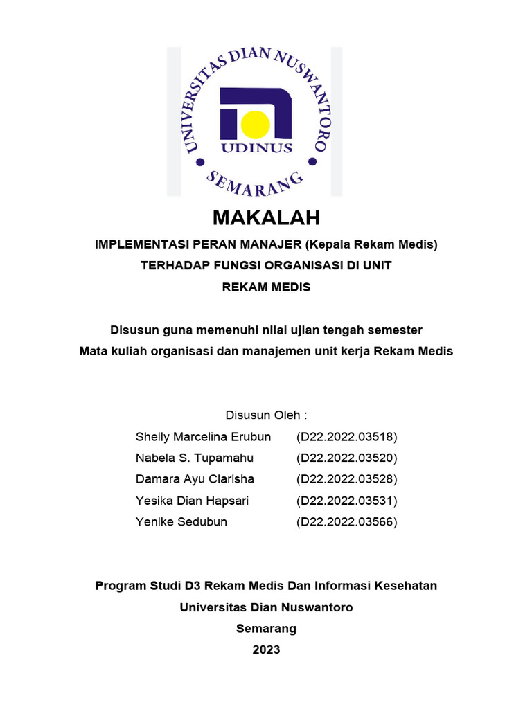Makalah URM | PDF