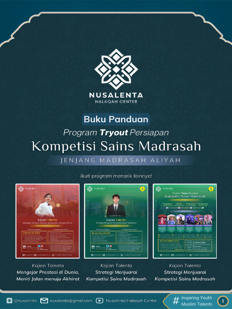 Panduan Tryout KSM-K 2024 untuk MA | PDF