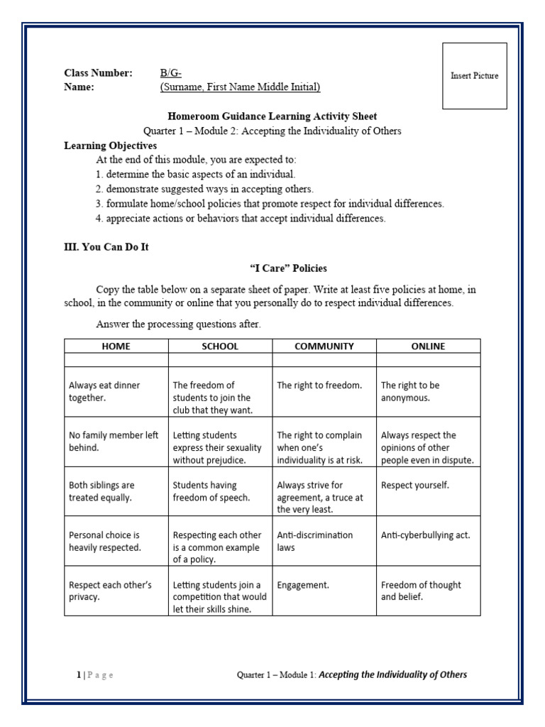 Embracing Individual Differences | PDF | Thought | Learning