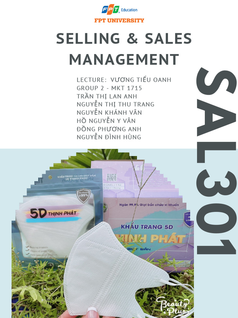 SAL301 Report Group 2 | PDF | Sales | Customer