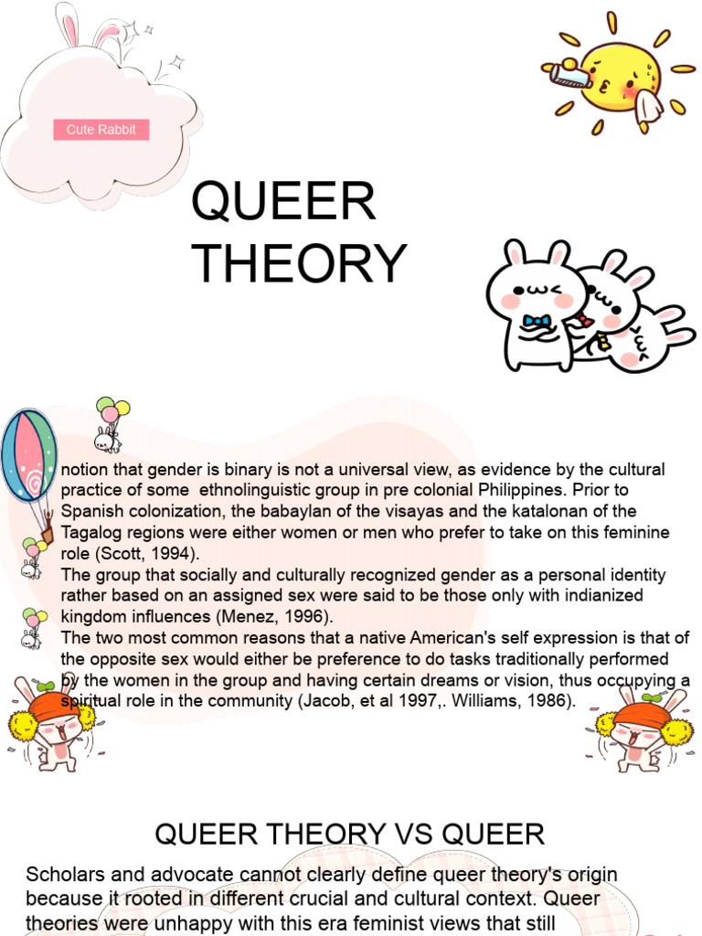 QUEER THEORY-WPS Office | PDF | LGBTQIA+ Studies | Queer Theory