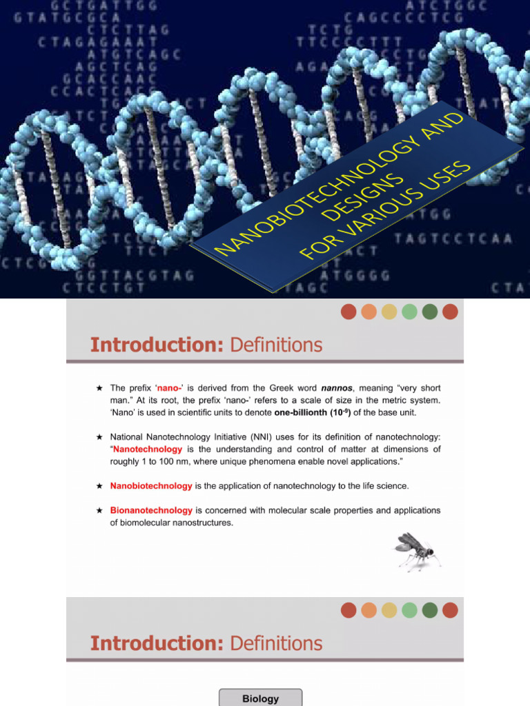 Nanobiotech and Designs | PDF