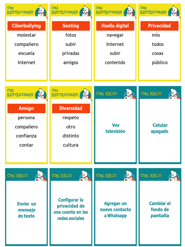 Juego Ciudadania Digital | PDF | Internet | Chat en linea
