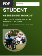 CHCAGE013 Student Assessment Booklet V1.1.v1.0 | PDF | Health Care ...