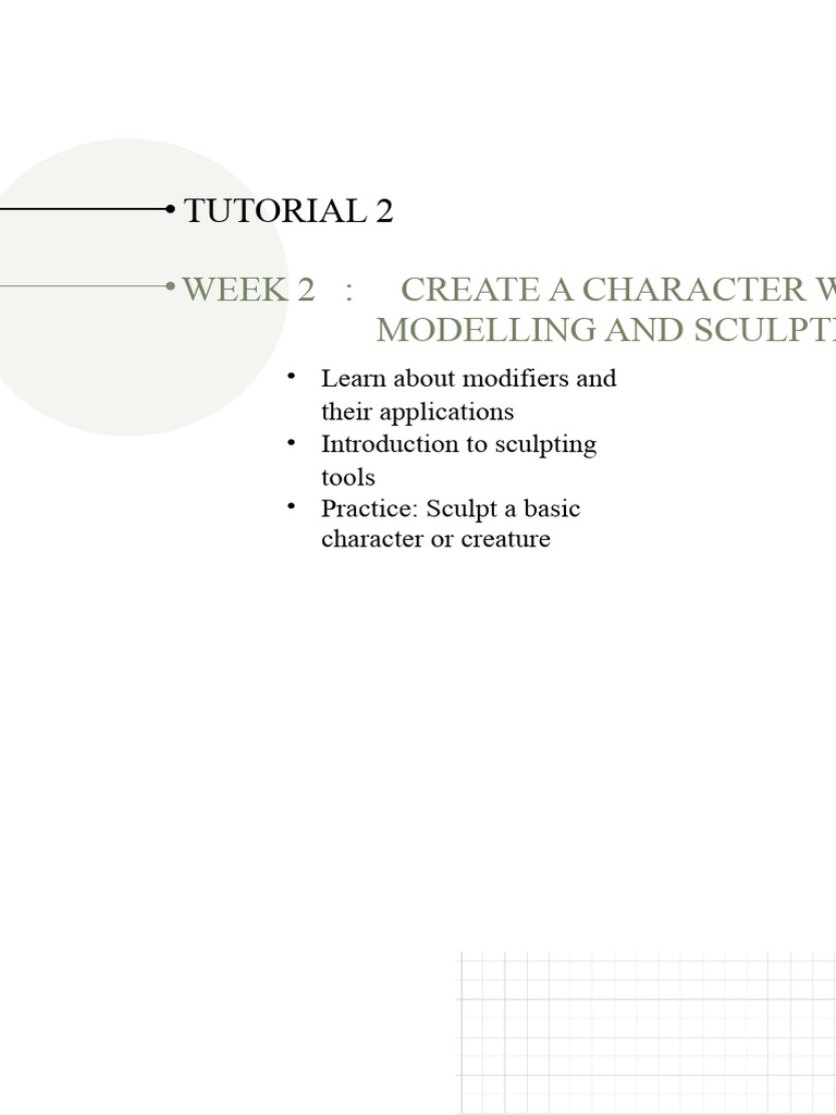 Week 2 Tutorial | Download Free PDF | Blender (Software) | Texture Mapping