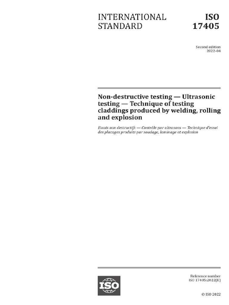 ISO 17405-2022超声 | PDF