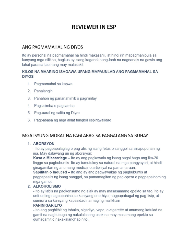 Reviewer in Esp | PDF