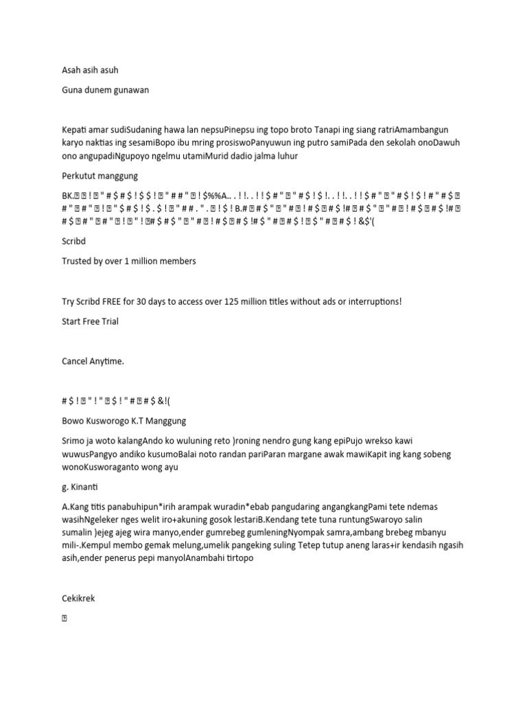 Gendhing | PDF