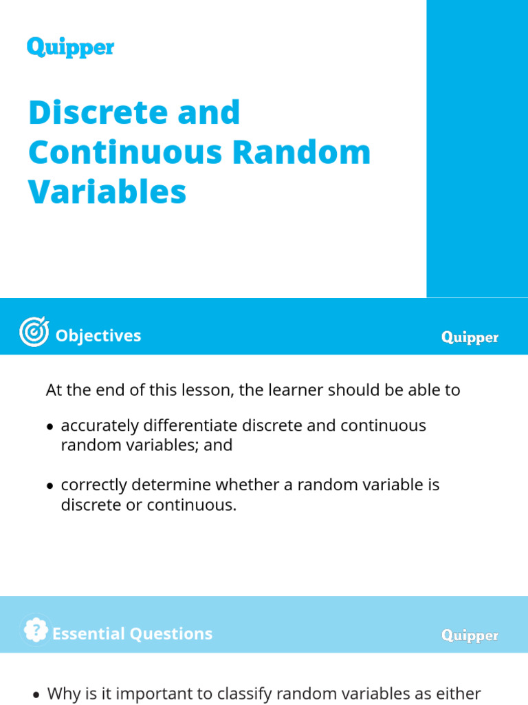 2 Discreet Continuous SPTC 0102 Q3 FPF | PDF | Probability Distribution | Random Variable