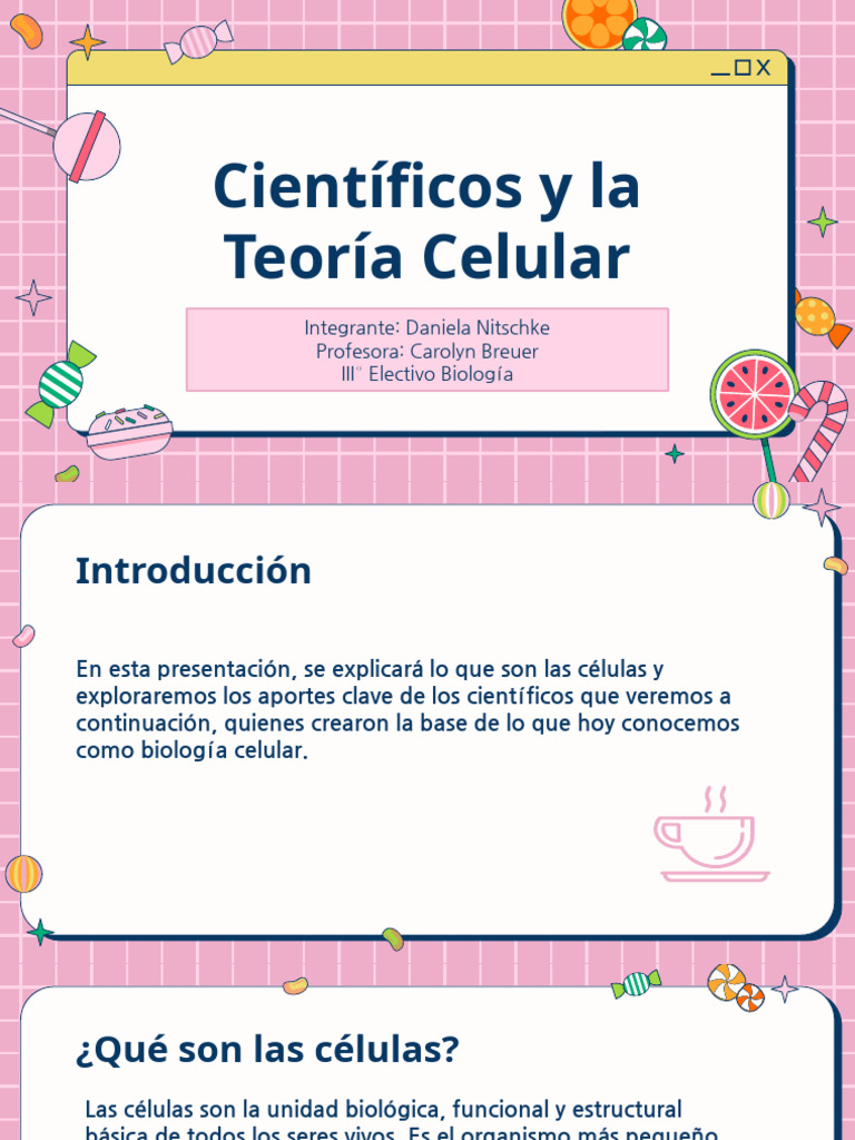 Historia de la Teoría Celular | PDF