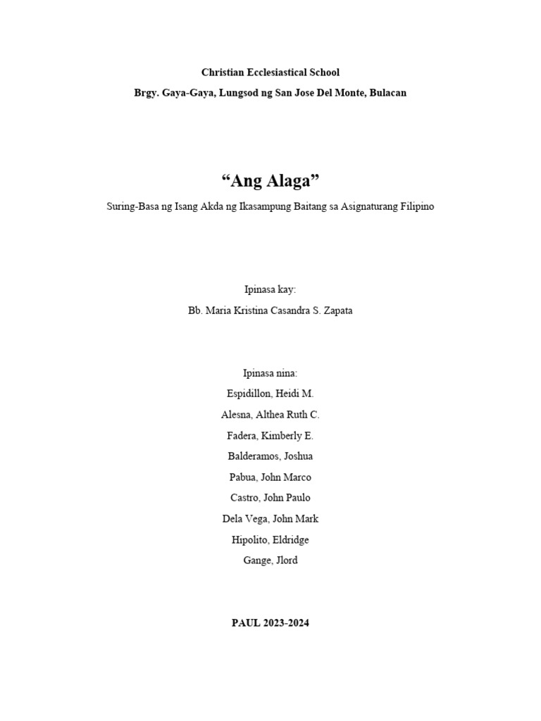 Suring Basa Filipino 2 | PDF