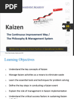 Kaizen Introduction | PDF | Lean Manufacturing | Production And ...