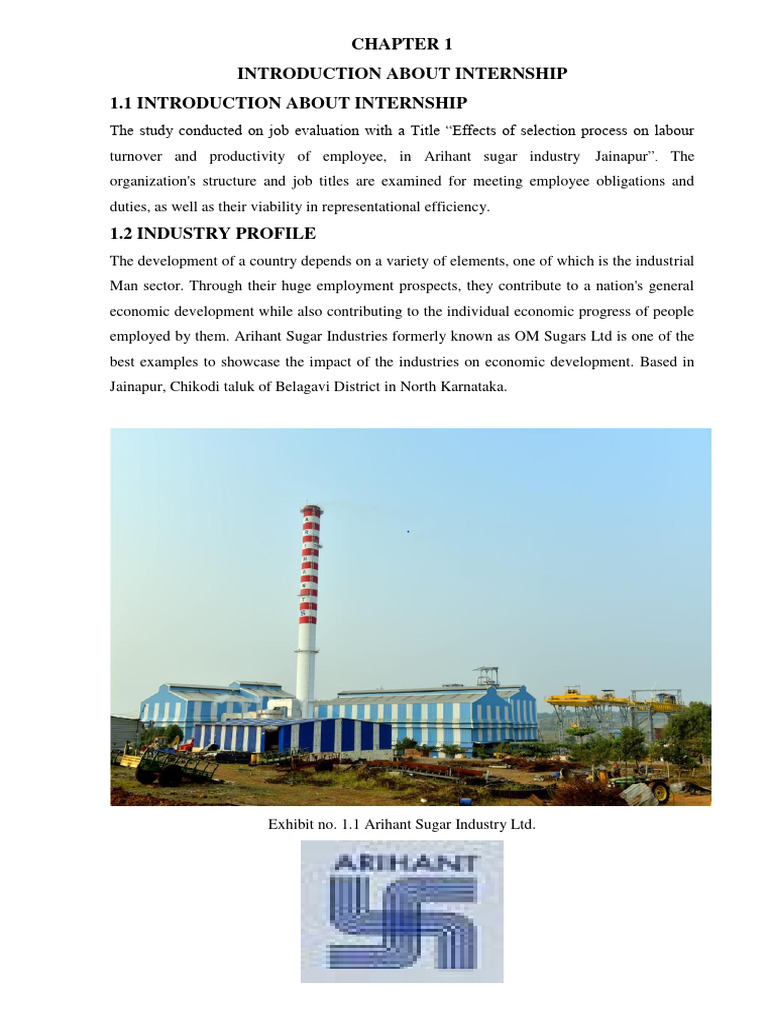 Arihant Sugar Factory | PDF