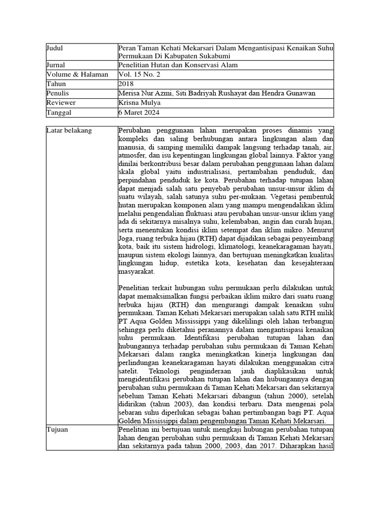 SILVIKA | PDF | Griya & Taman | Teknologi & Rekayasa