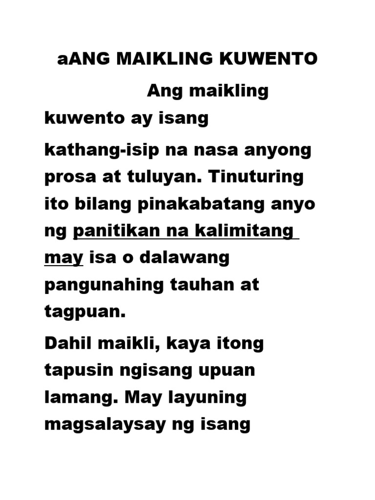 Malikhain Pagsulat | PDF