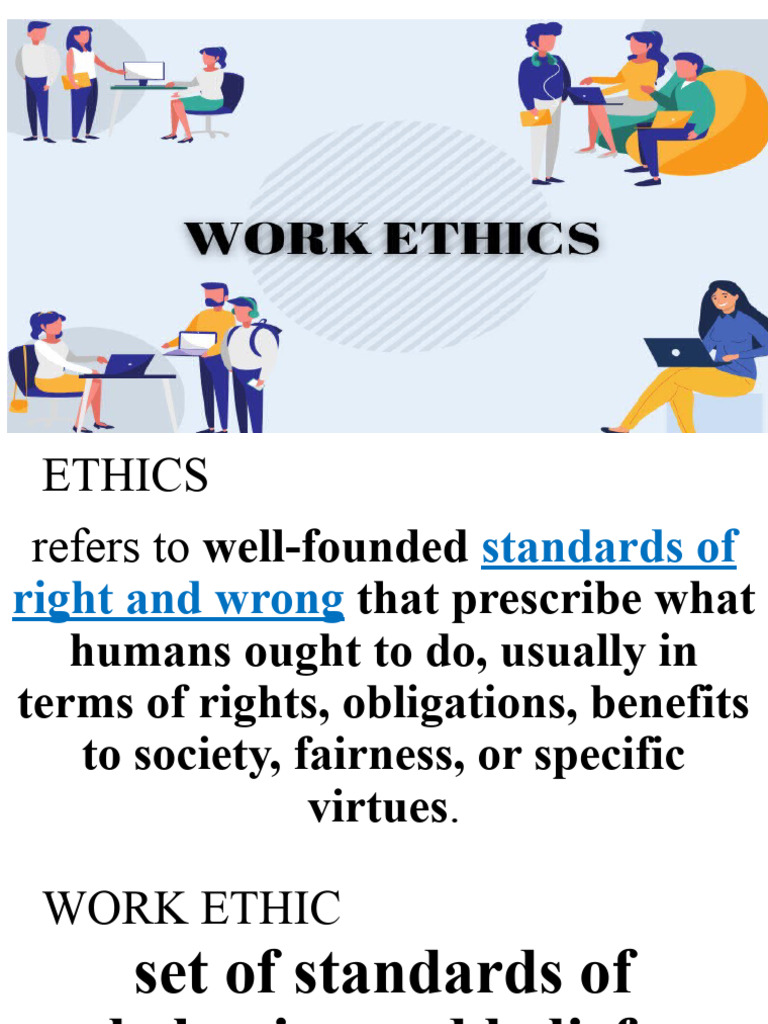 Work Ethics | PDF | Disciplines | Organizational Behavior