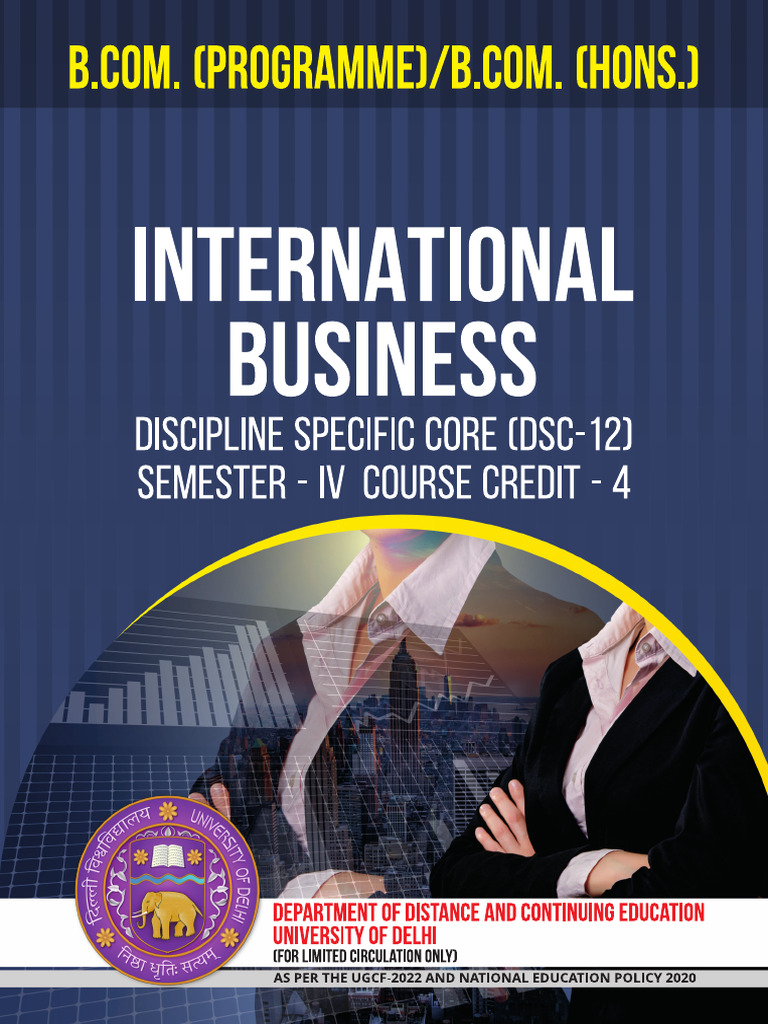 Overview of International Business Concepts | PDF | Franchising | Joint ...