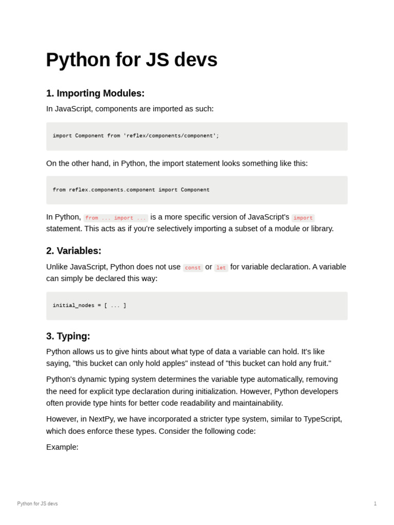 Python For Js Devs Pdf Class Computer Programming Java Script 6907