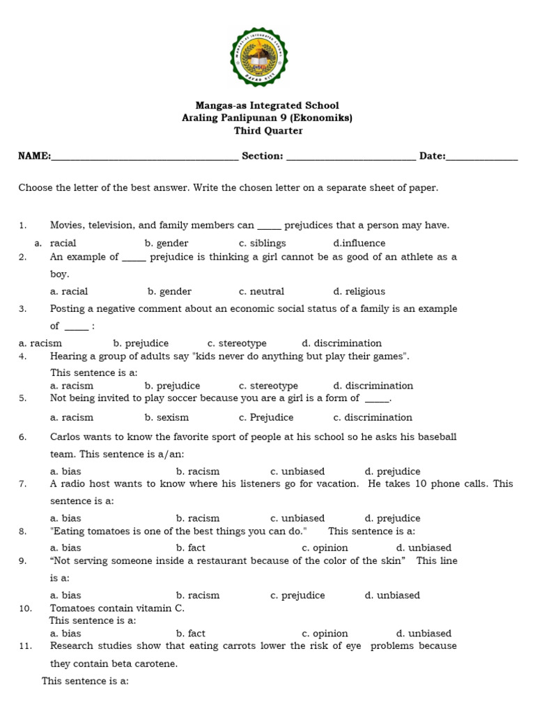 Quarter 3 English (Grade 9) | PDF