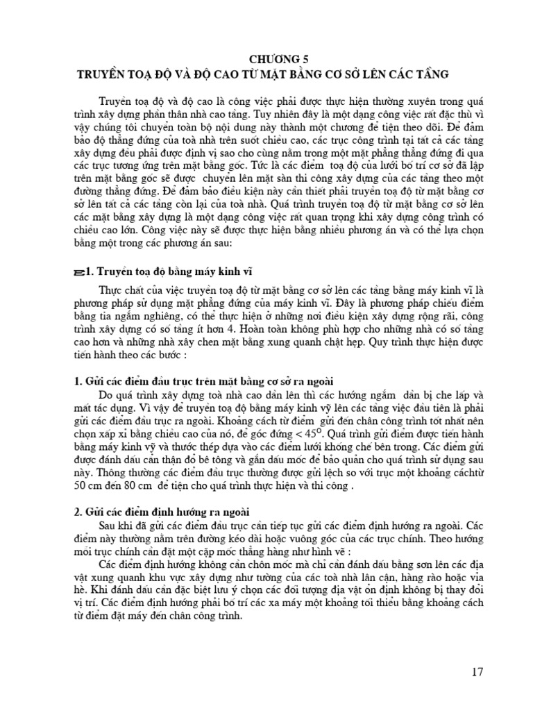 Cong Tac Trac Dia Trong Xay Dung Nha Cao Tang Chuong 5 Potx | PDF