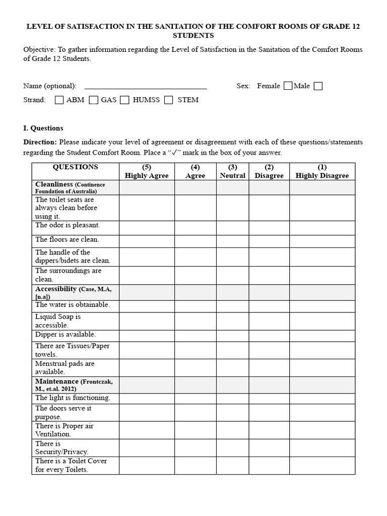 Student-Satisfaction-Survey-Questionnaire-final NAA | PDF | Career ...
