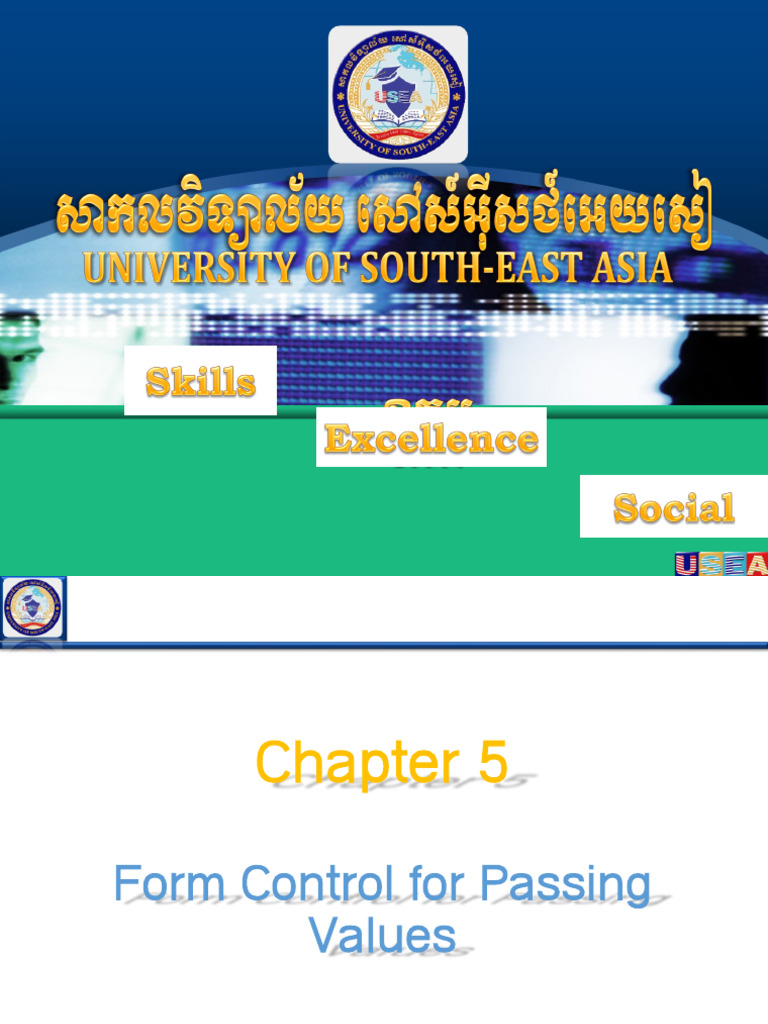 5-Form Control For Passing Value | PDF 5-Form Control For Passing Value | PDF