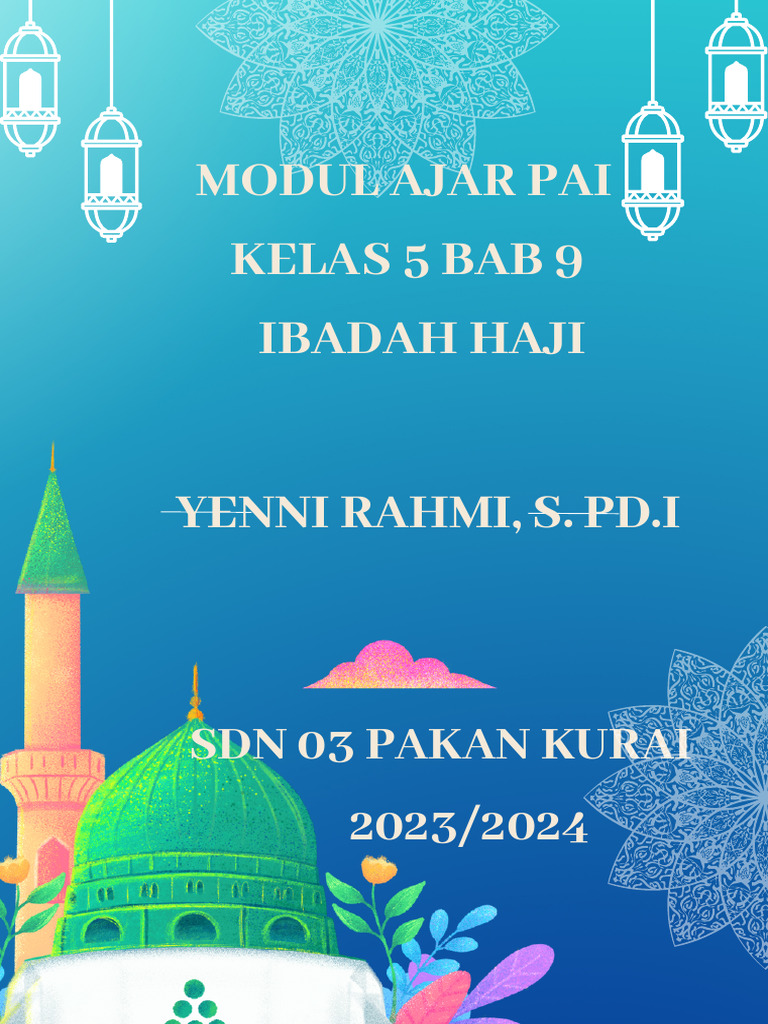 Modul Ibadah Haji Kelas 5 | PDF