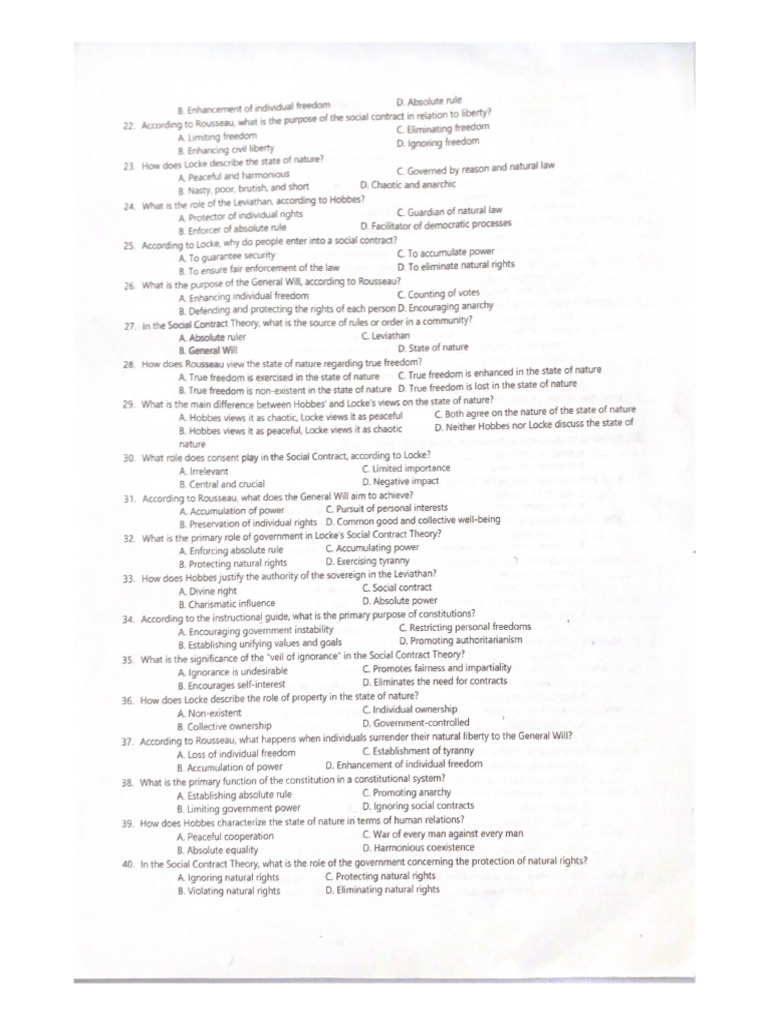 B. Enhancement of Individual Freedom 1 | PDF