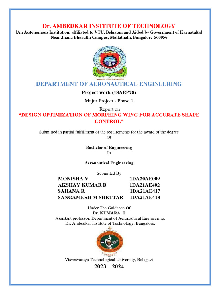Final FP Print | PDF | Airfoil | Wing