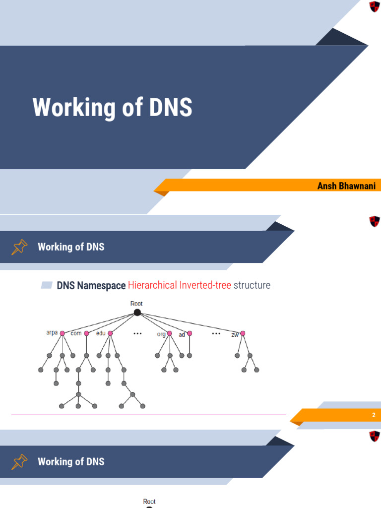 DNS Structure and Email Authentication | PDF | Domain Name System | Domain Name
