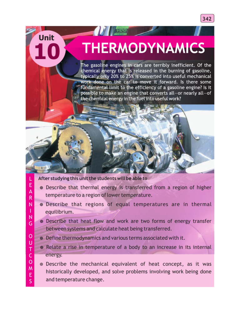 Unit 10 Noc | PDF | Heat | Thermodynamics