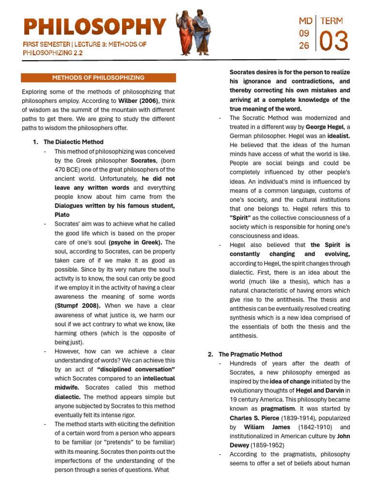 Philo Lesson 3 | Download Free PDF | Existentialism | Phenomenology (Philosophy)