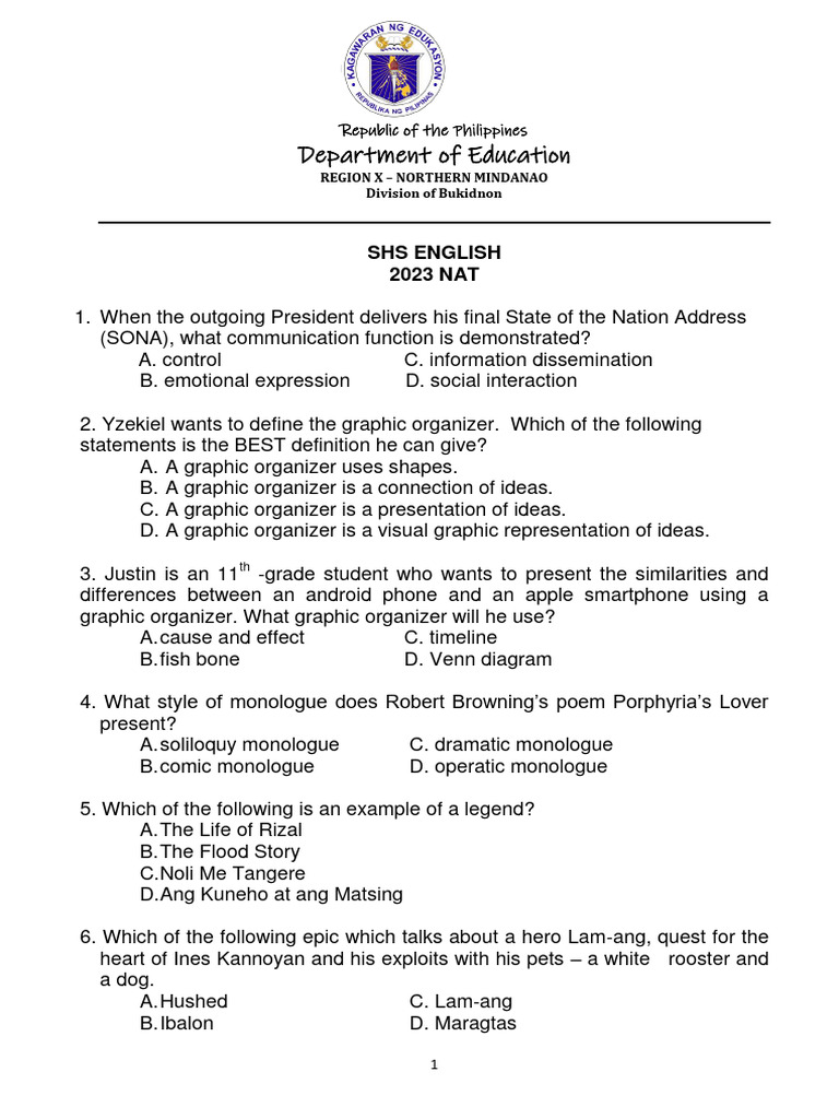 NAT Language and Communication | PDF | Pregnancy | Teenage Pregnancy