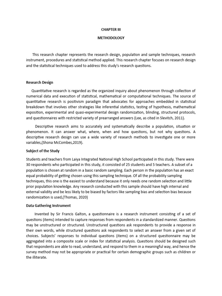 Document 12 | PDF | Statistics | Methodology