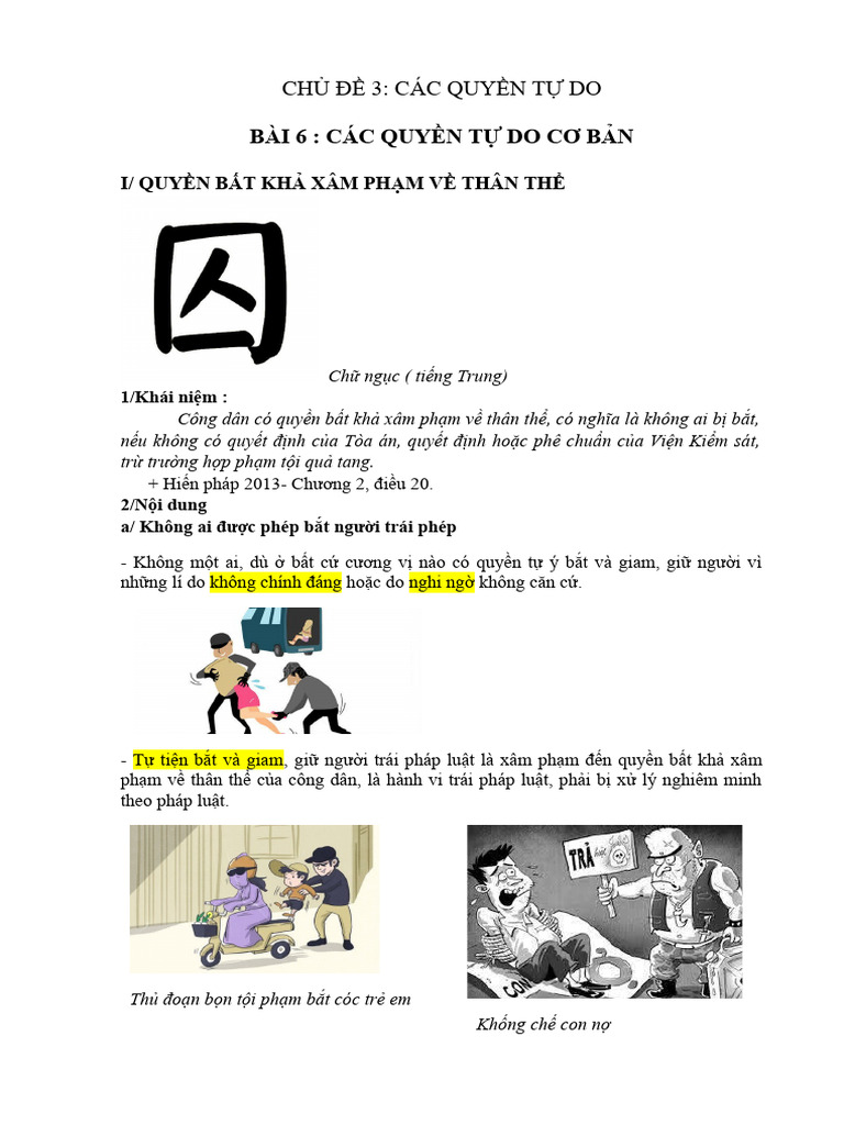 Bài 6 GDCD 12 | PDF