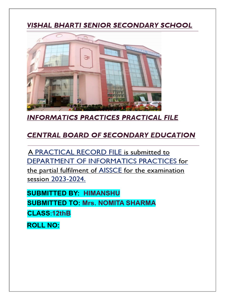 HIMANSHU | PDF | Computer Programming | Computing