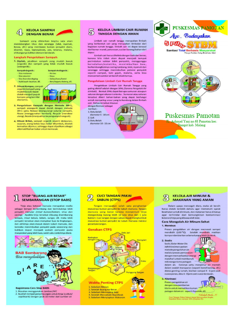Leaflet STBM 5 Pilar | PDF