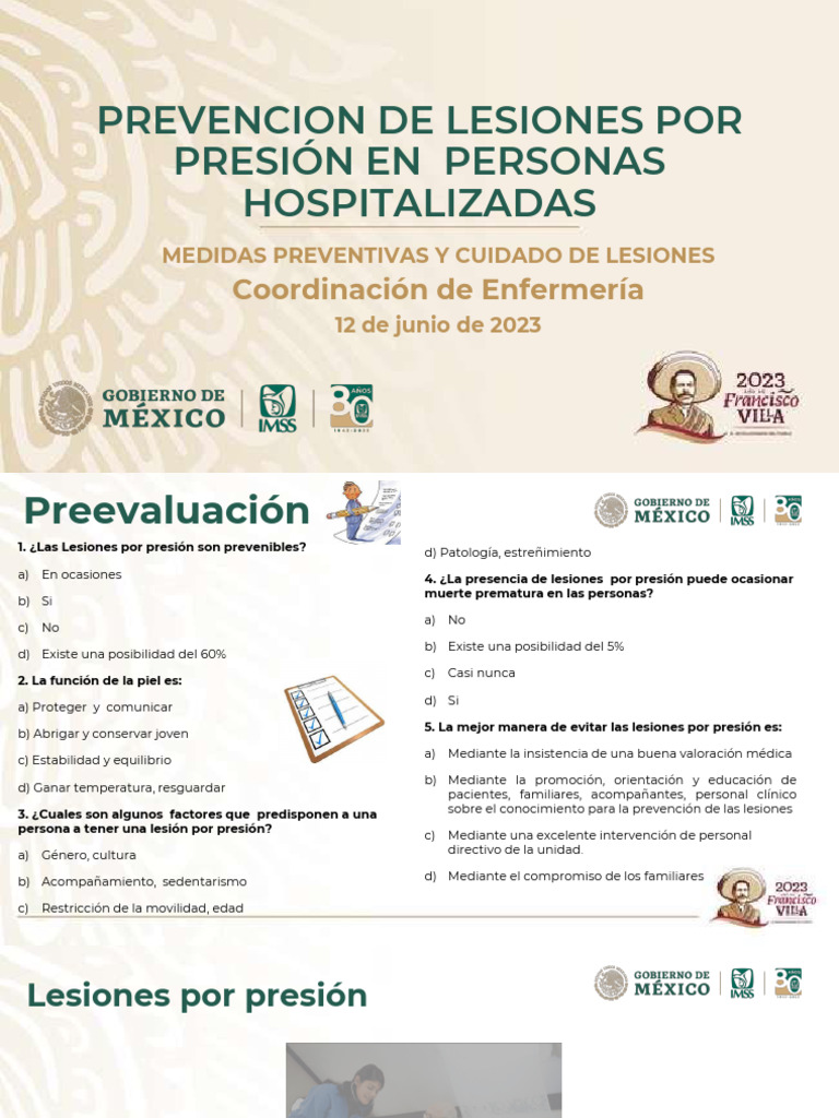 Prevención de LPP Hospital Imss | PDF | Aluminio