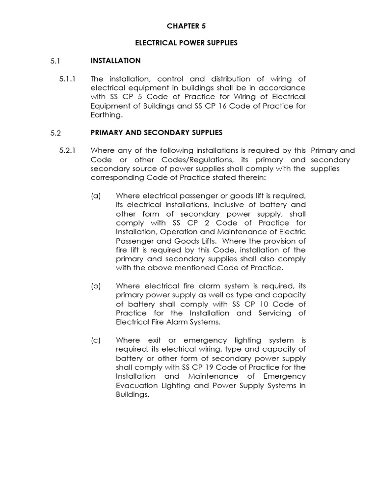 Chap_5 | PDF | Electrical Wiring | Elevator