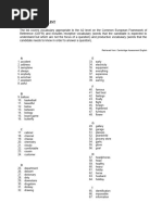 Vocab List Level C2 | PDF | Critical Thinking | Attention Deficit ...
