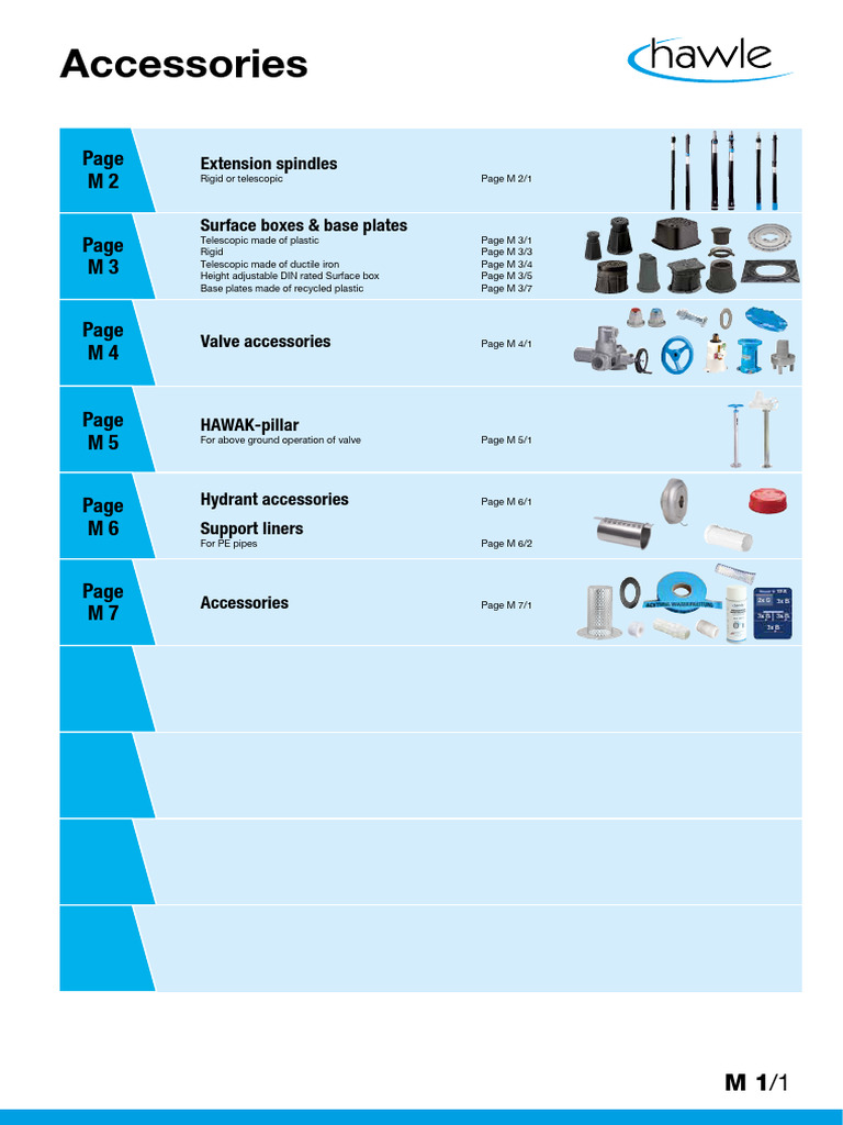 Hawle E3 2170E3 Valve Position Indicators | PDF | Pipe (Fluid ...