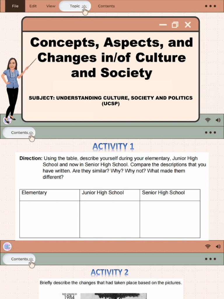 UCSP Definition of Society Culture and Politics | PDF