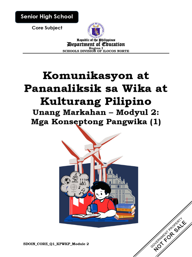 CORE - KPWKP - Q1 - Mod 2 - W2 - Konseptong Pangwika | PDF