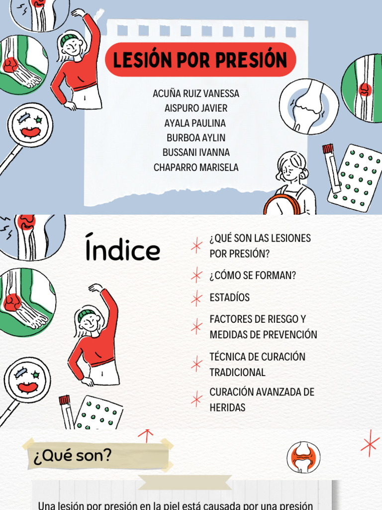 Lesión Por Presión | PDF | Herida | Especialidades Medicas