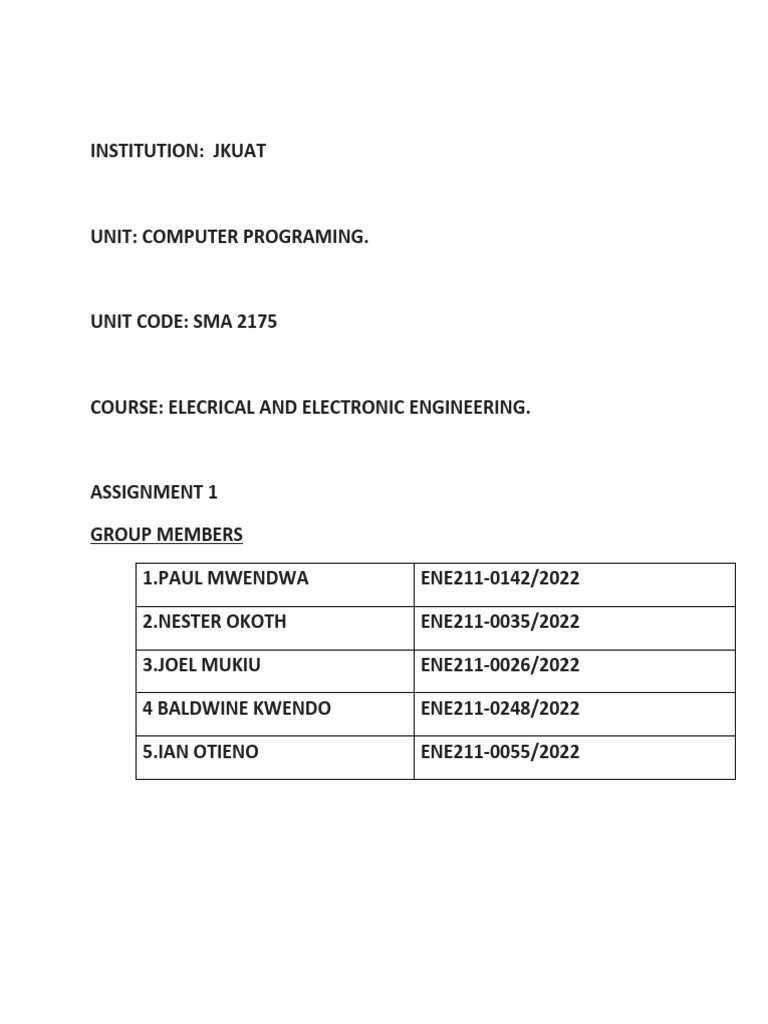 Loops and Conditional Statements | PDF | Computer Engineering | Programming Paradigms